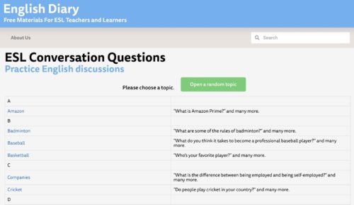 English Teaching and Learning Materials - Tea and English